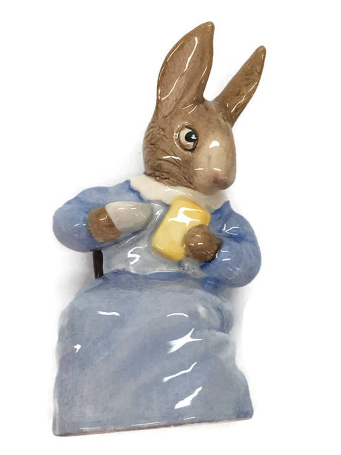 Peter Rabbit Figurine Cottontail Rabbit Beatrix Potter Animal | Etsy