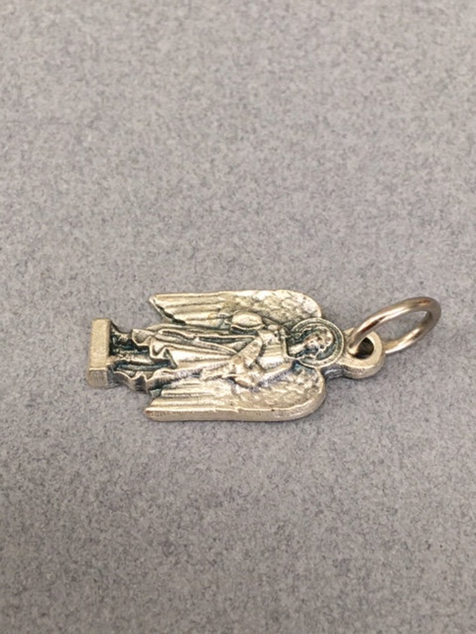 Silver Angel Charm Guardian Angels Protect Protection Guide Us - Etsy