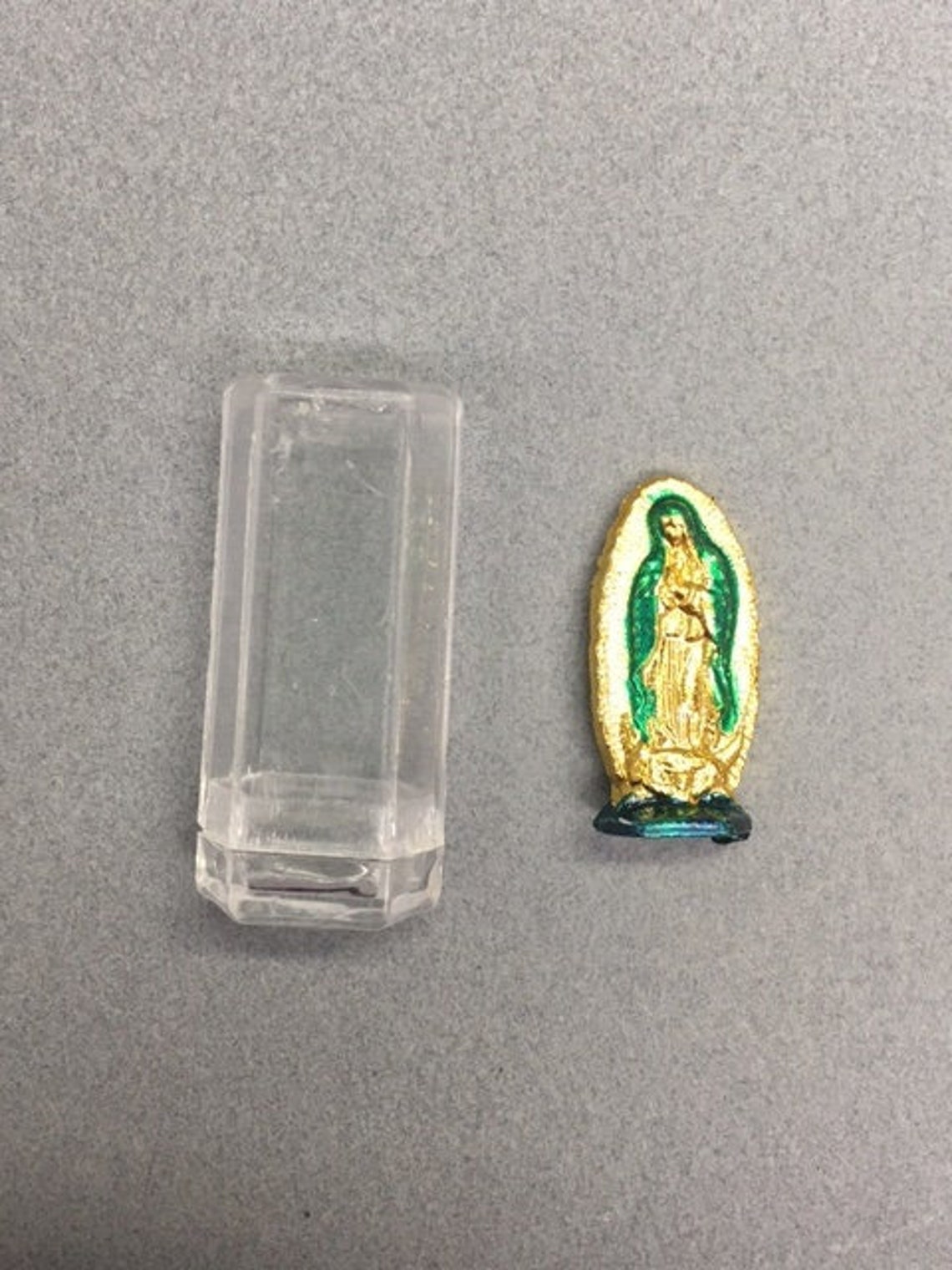 Our Lady Guadalupe Tiny Figurine Virgin Mary Mexico Apparition - Etsy