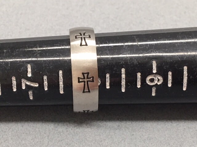 Religious Band Ring Stainless Steel Wedding Band Ring | Etsy