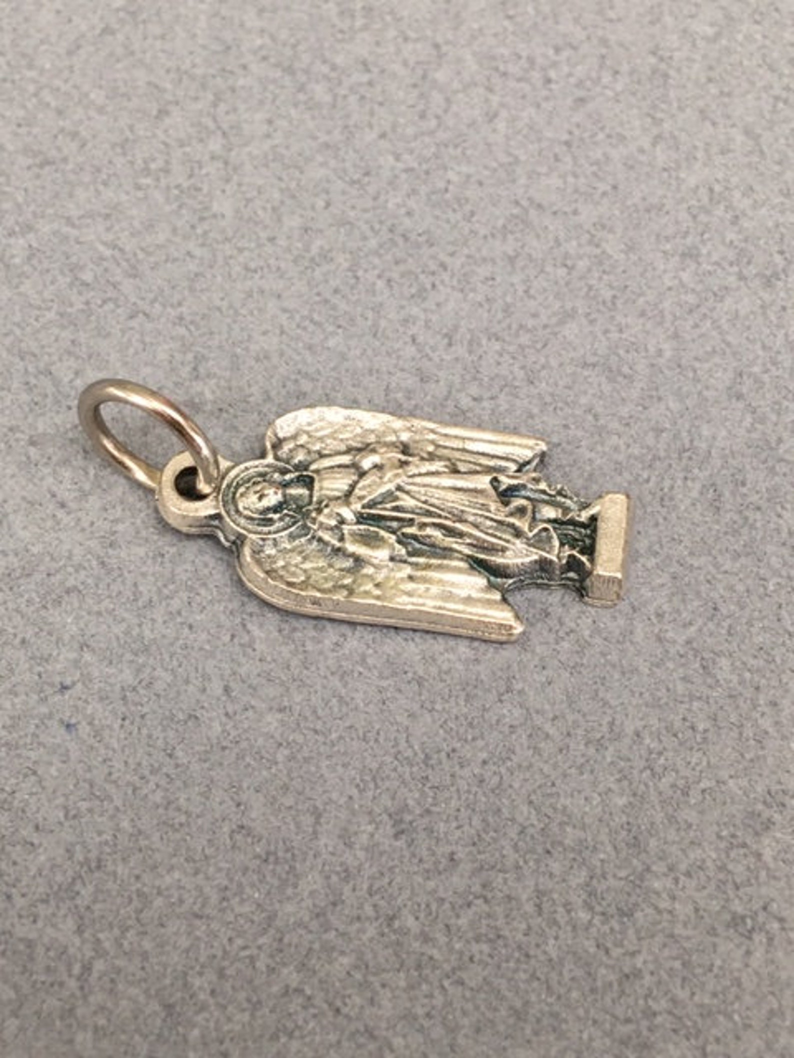 Silver Angel Charm Guardian Angels Protect Protection Guide Us | Etsy