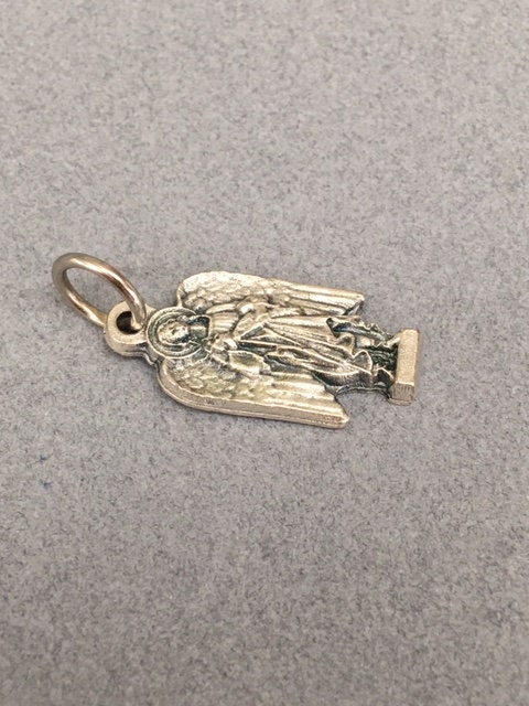 Silver Angel Charm Guardian Angels Protect Protection Guide Us | Etsy