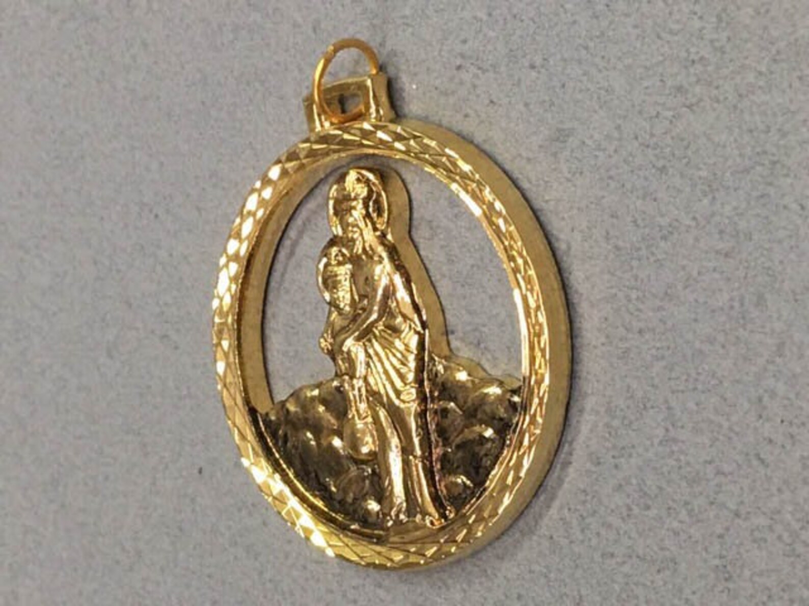 Our Lady of Victory Pendant Virgin Mary Catholic Gift Supply - Etsy