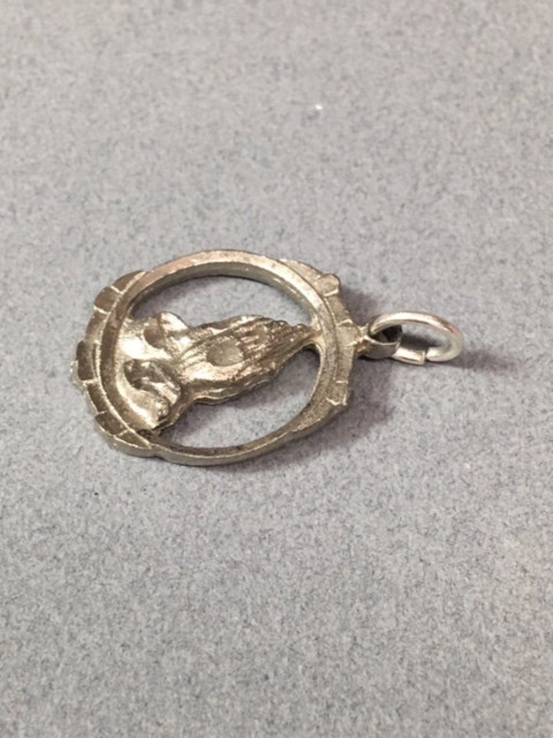 Praying Hands Pendant Serenity Prayer Medal God Worship | Etsy