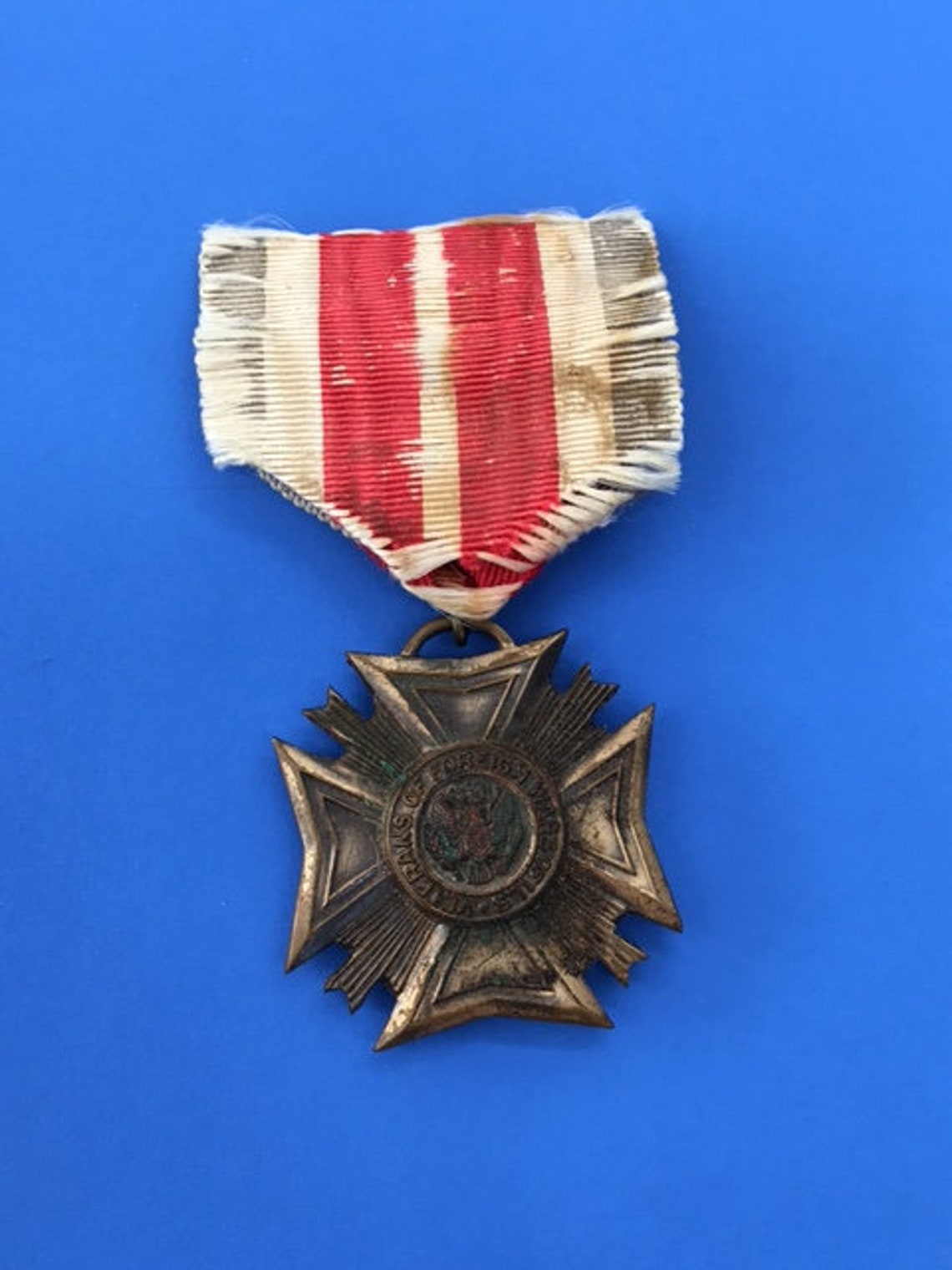 Veterans Foreign Wars Medal WWI Military Ribbons Buttons | Etsy