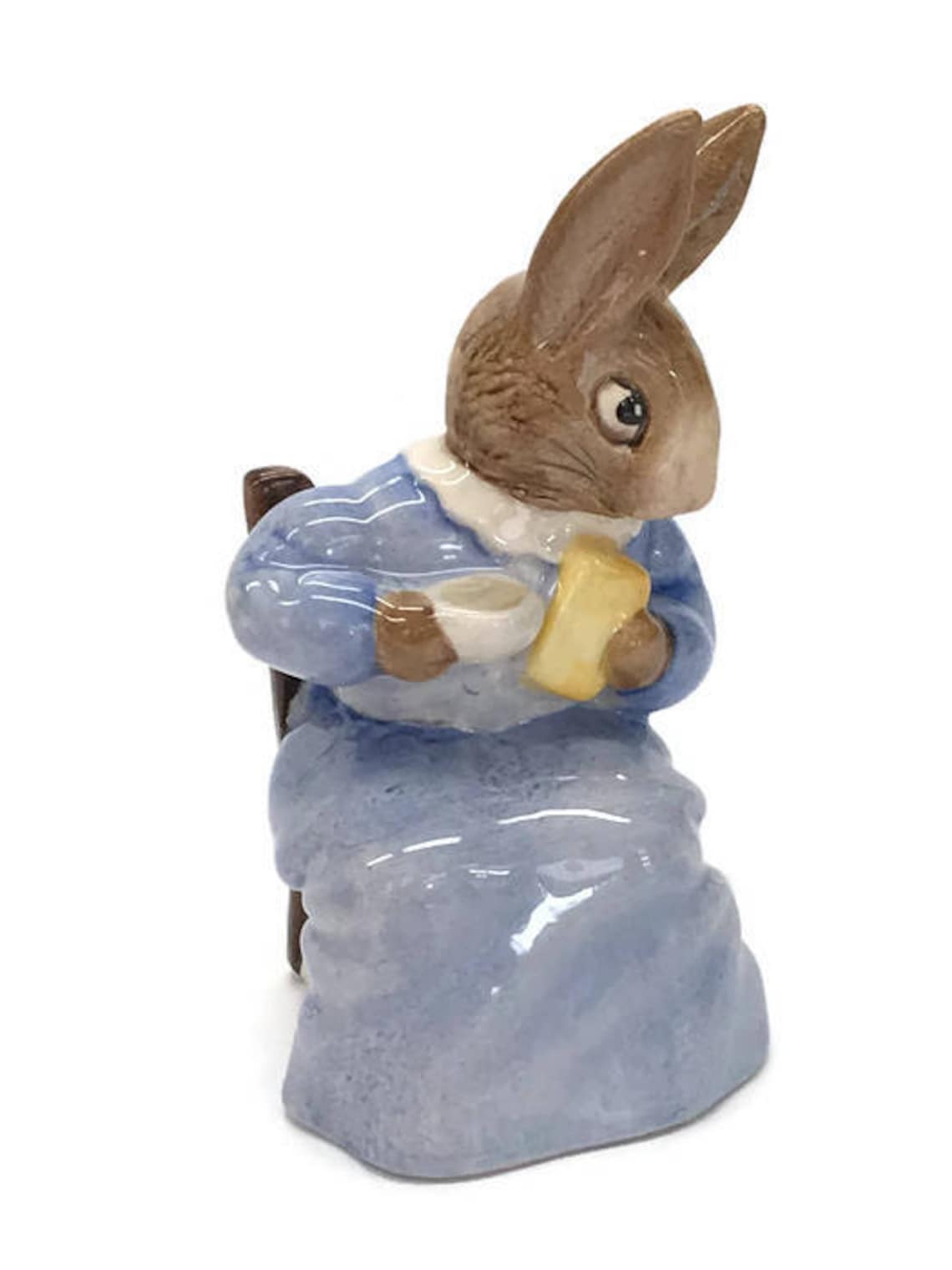 Peter Rabbit Figurine Cottontail Rabbit Beatrix Potter Animal - Etsy