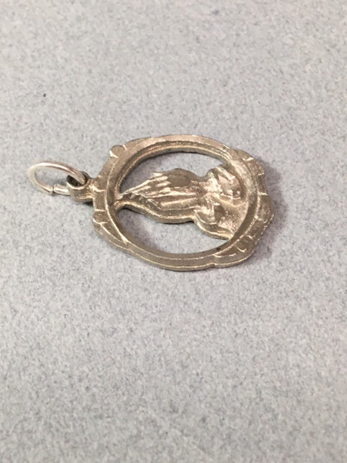 Praying Hands Pendant Serenity Prayer Medal God Worship | Etsy