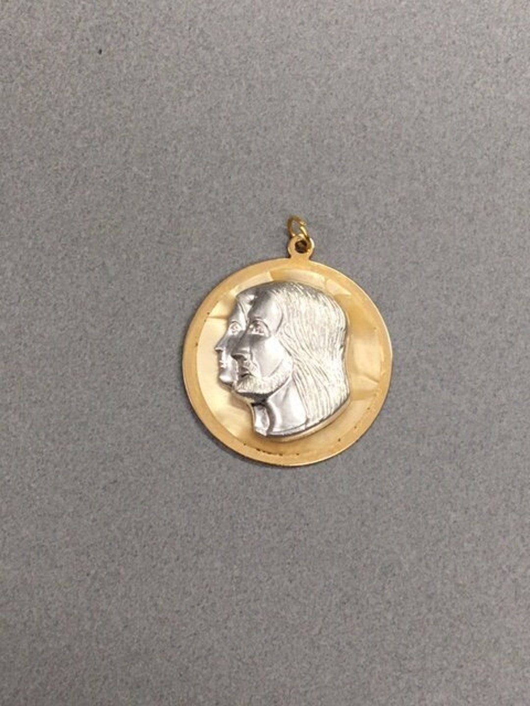 Jesus Christ Pendant Holy Face Head Celluloid Vintage Catholic Gift - Etsy