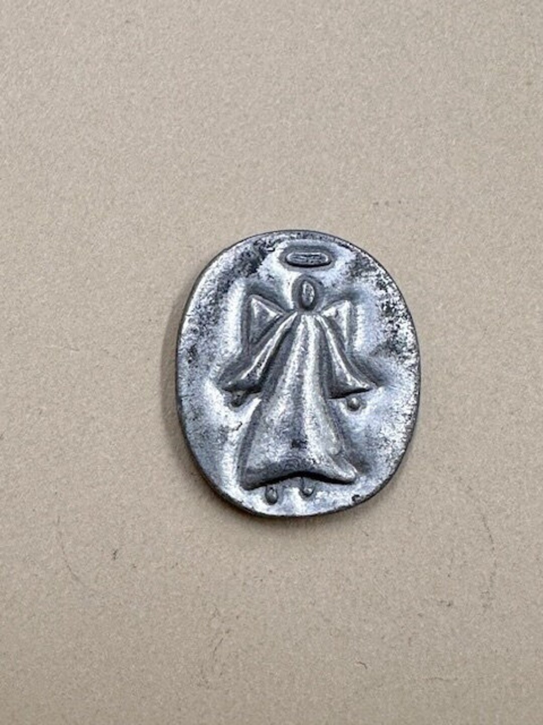 Guardian Angel Coin Silver Archangel Protective Guide Vintage Sympathy ...