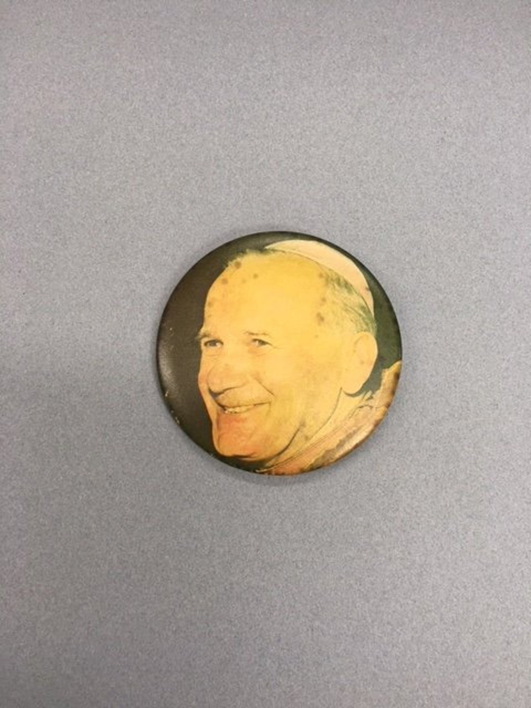 Pope Button John Paul II Souvenir Vintage Vatican Gift - Etsy