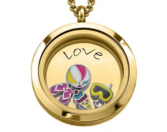 Floating Locket Charms - Etsy