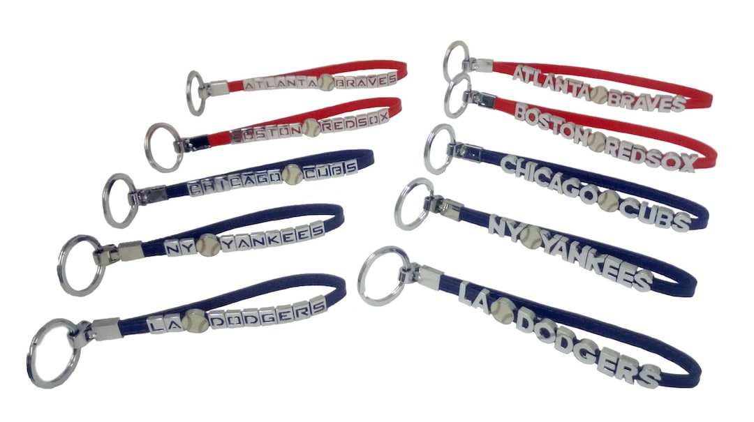 Top 5 Baseball Teams Keychains - Etsy