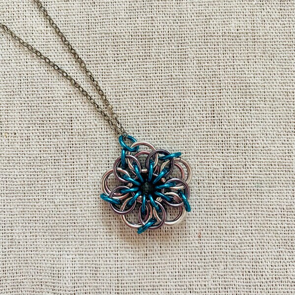 Chainmaille Pendant - Etsy