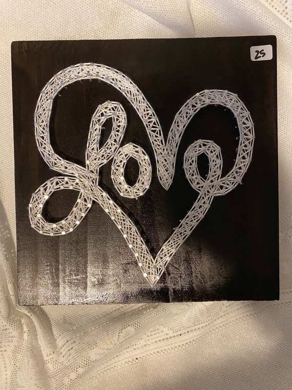 String Art Love Within Heart | Etsy