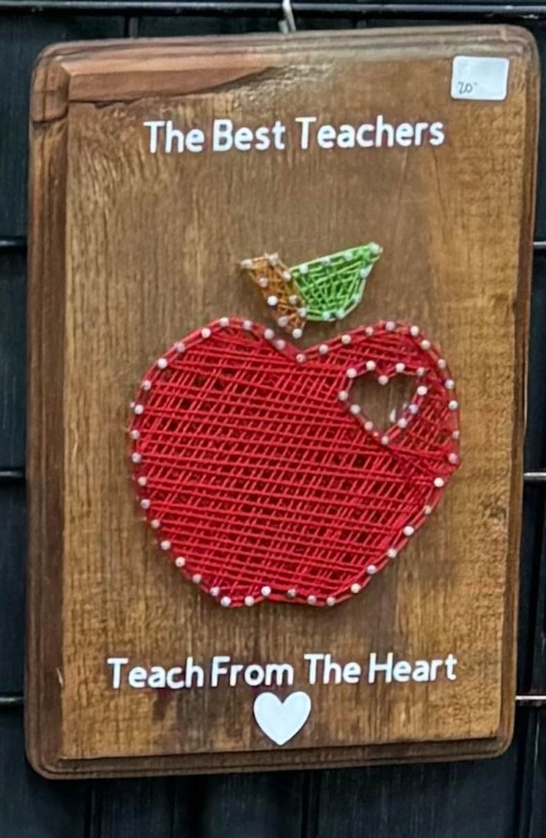 String Art - the Best Teachers - Teach From the Heart - Etsy