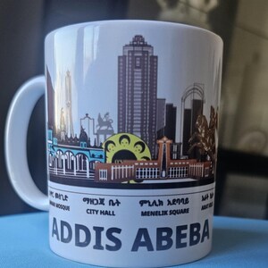 Addis Abeba, Ethiopia Skyline - Etsy