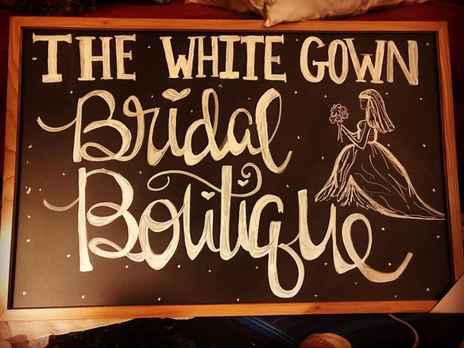 Custom Bridal Shop Sign, Bridal Signs, Custom Wedding Chalk Board Signs ...