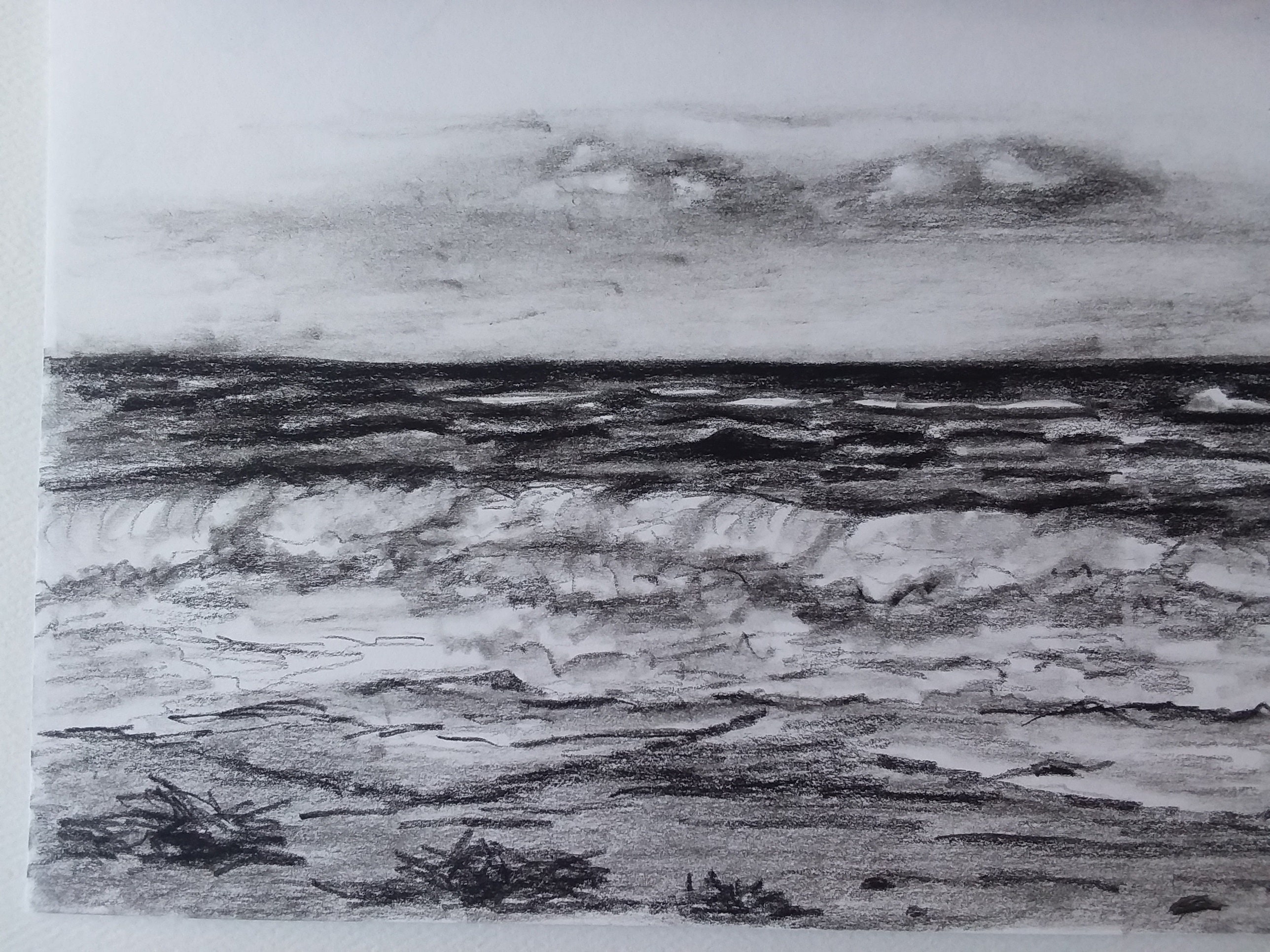 How To Draw Water Waves With Pencil