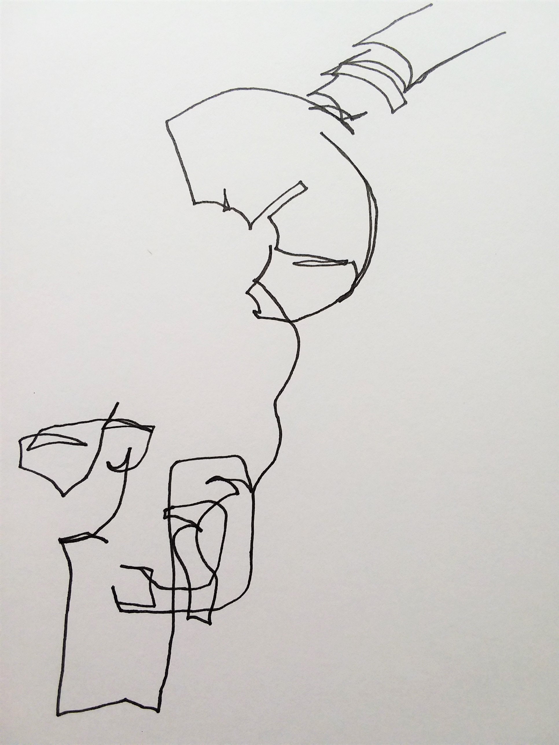 Minimalist Drawing of Gas Pump Abstract Art Line Artwork - Etsy