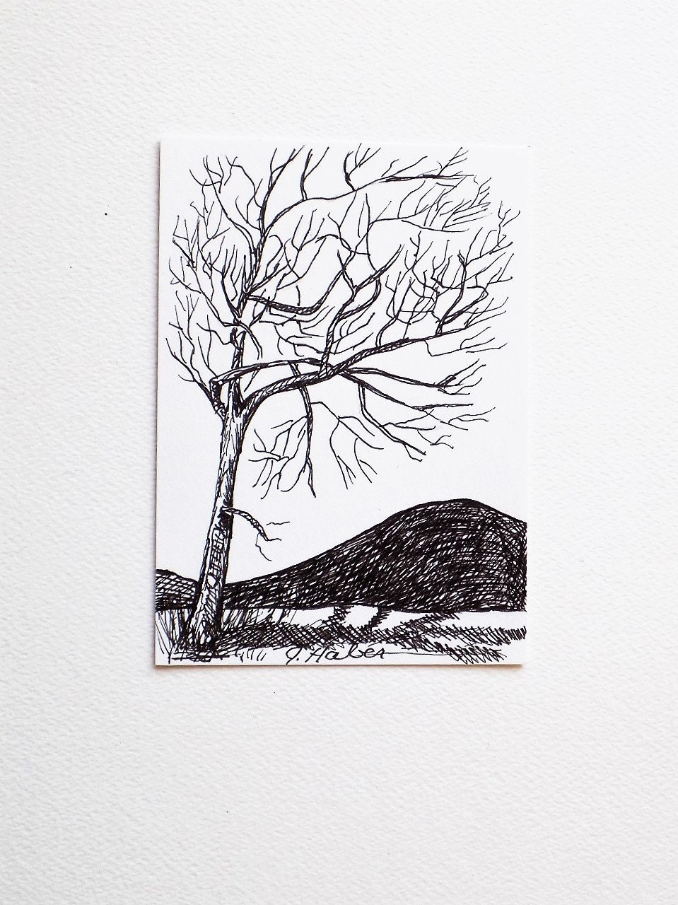 Sharpie Drawings Of Trees