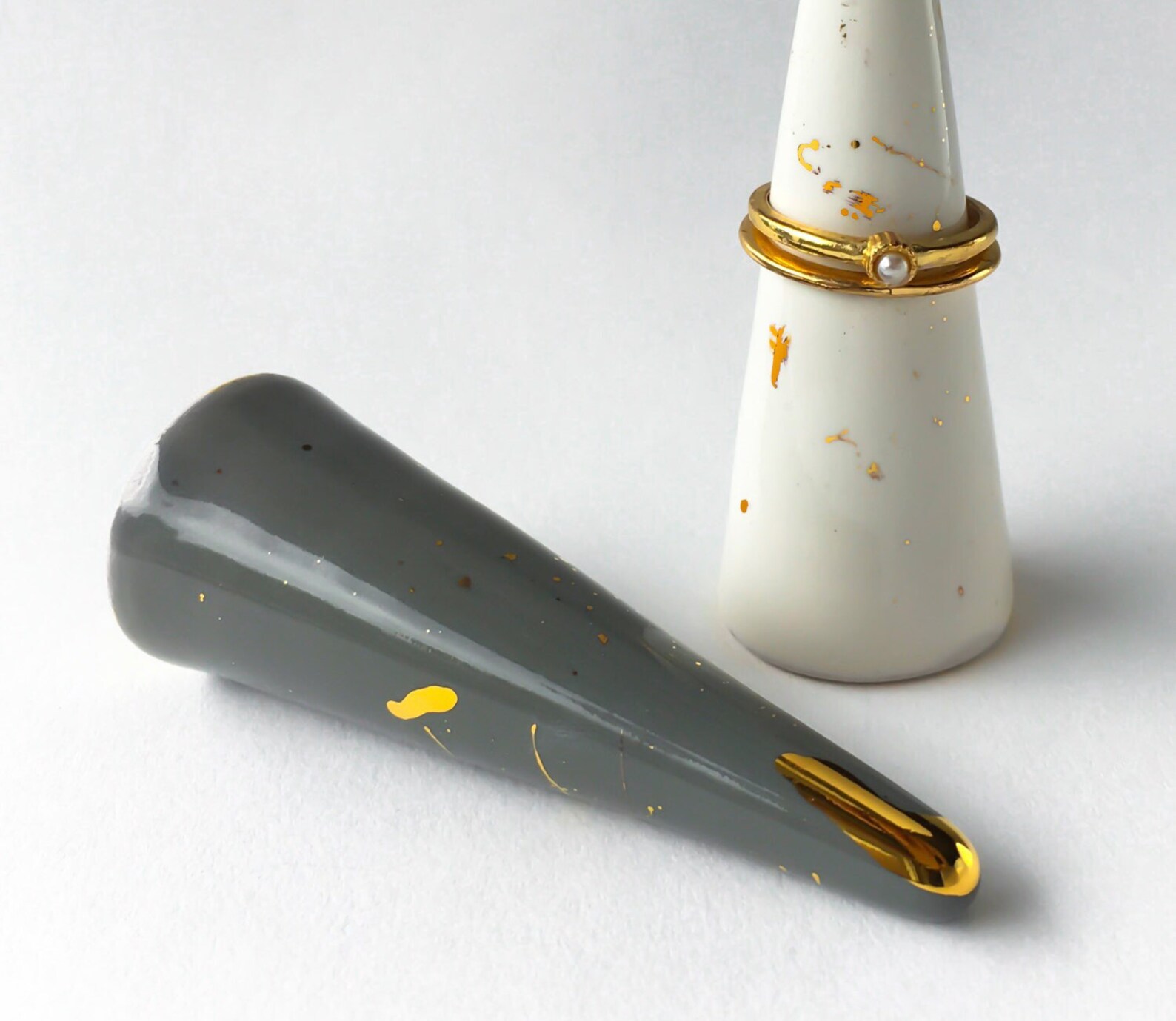 SURPRISE Ring Cone! You Will Receive a White, Teal, or Gray Ring Cone ...