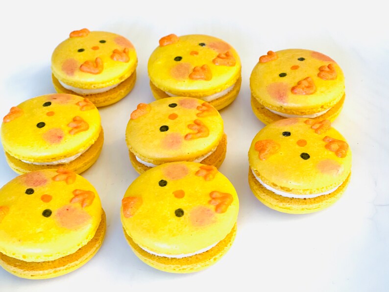 Baby Chick Macarons - Etsy