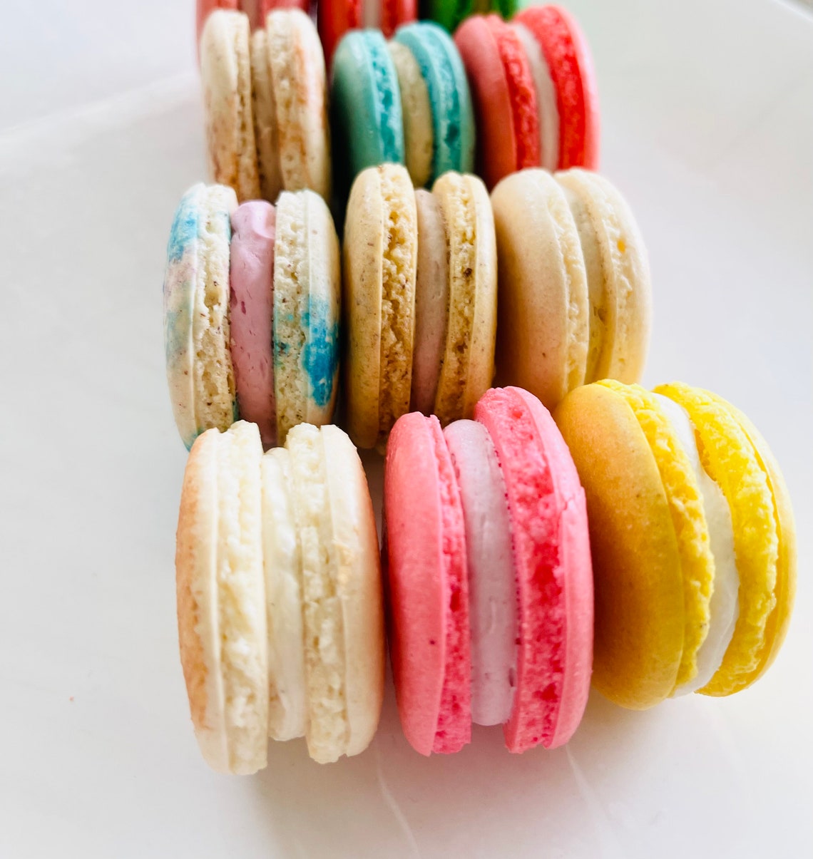 48 Assorted Macarons | Etsy