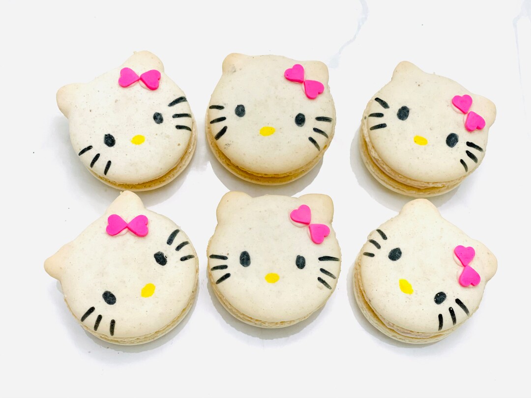 Kitty Kat and Friends Macarons - Etsy