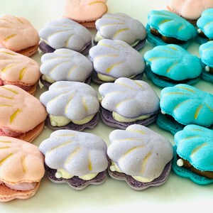 Seashell Macarons D2 - Etsy