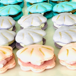 Seashell Macarons D2 - Etsy