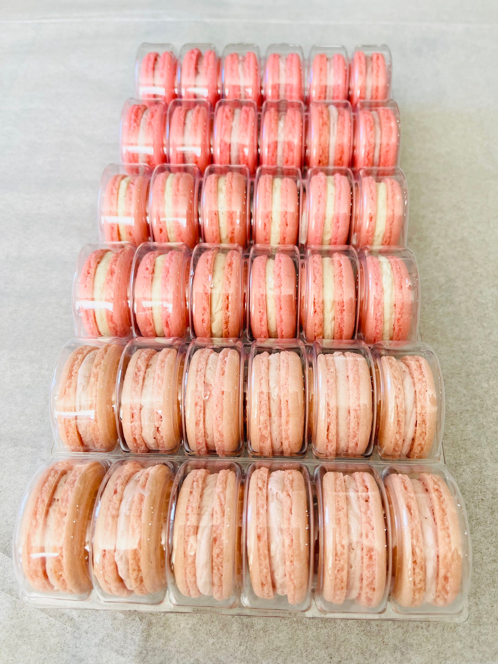 Pink Ombré Macarons - Etsy