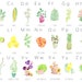 Botanical Alphabet Chart / ABC Poster - Etsy Canada