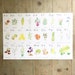 Botanical Alphabet Chart / ABC Poster - Etsy Canada