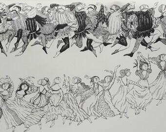 EDWARD GOREY Vintage 1970s RARE Poster Print Gothic Home - Etsy