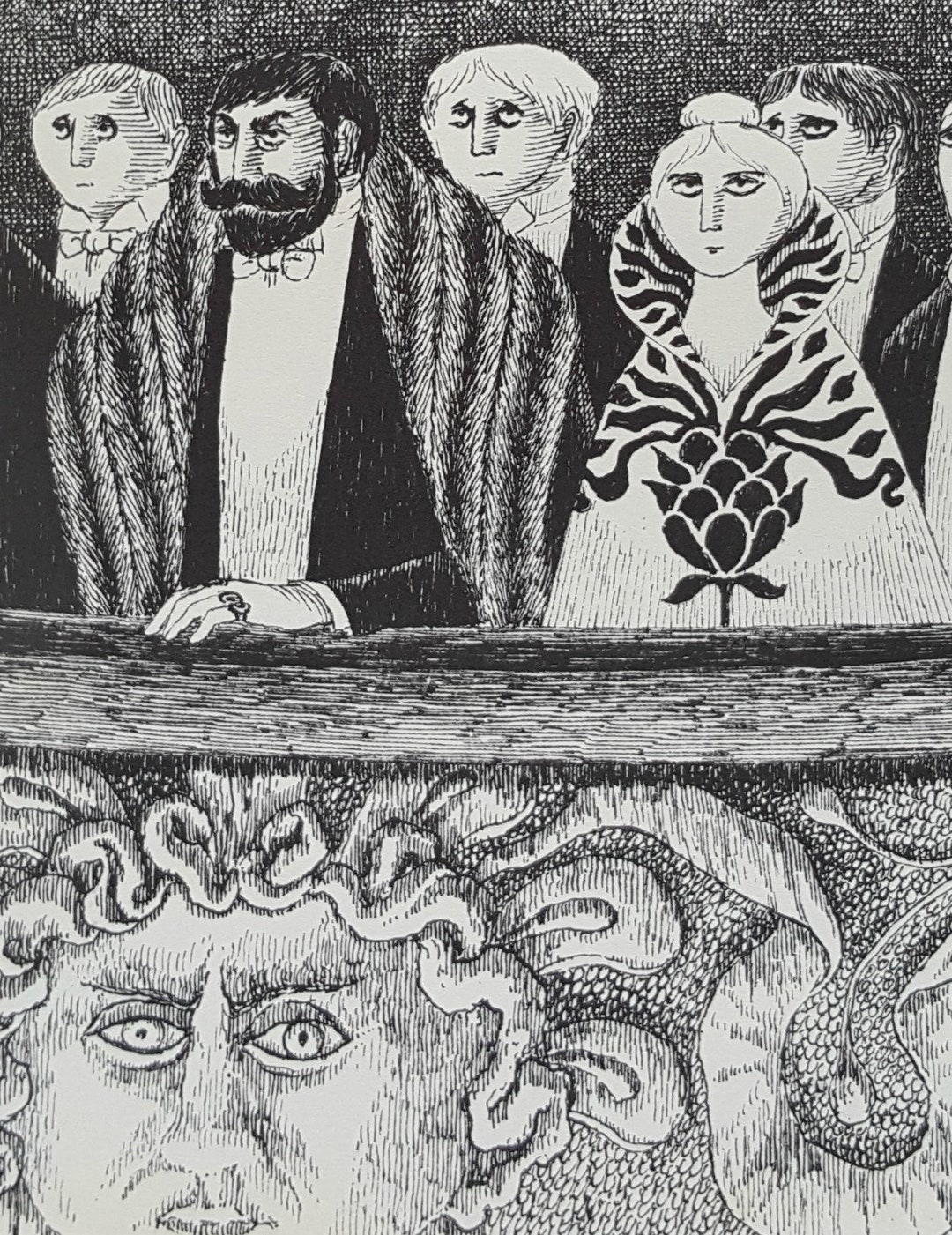 EDWARD GOREY Vintage 1970s RARE Poster Print Gothic Home Decor Macabre ...