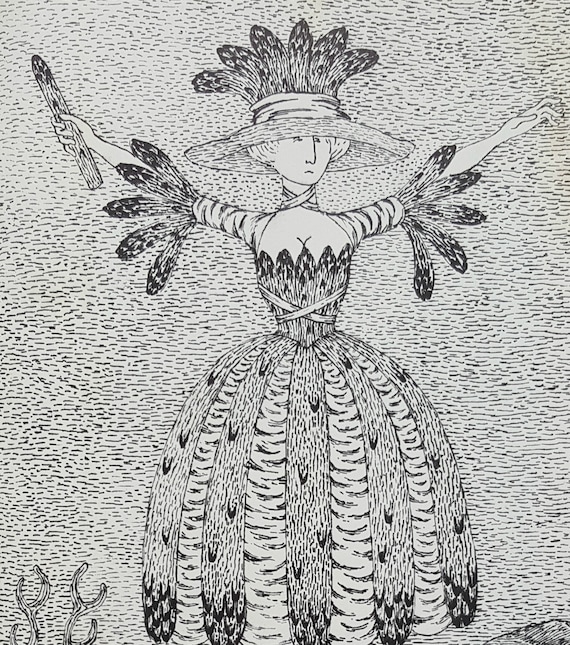 EDWARD GOREY Vintage 1970s RARE Poster Print Gothic Home - Etsy UK