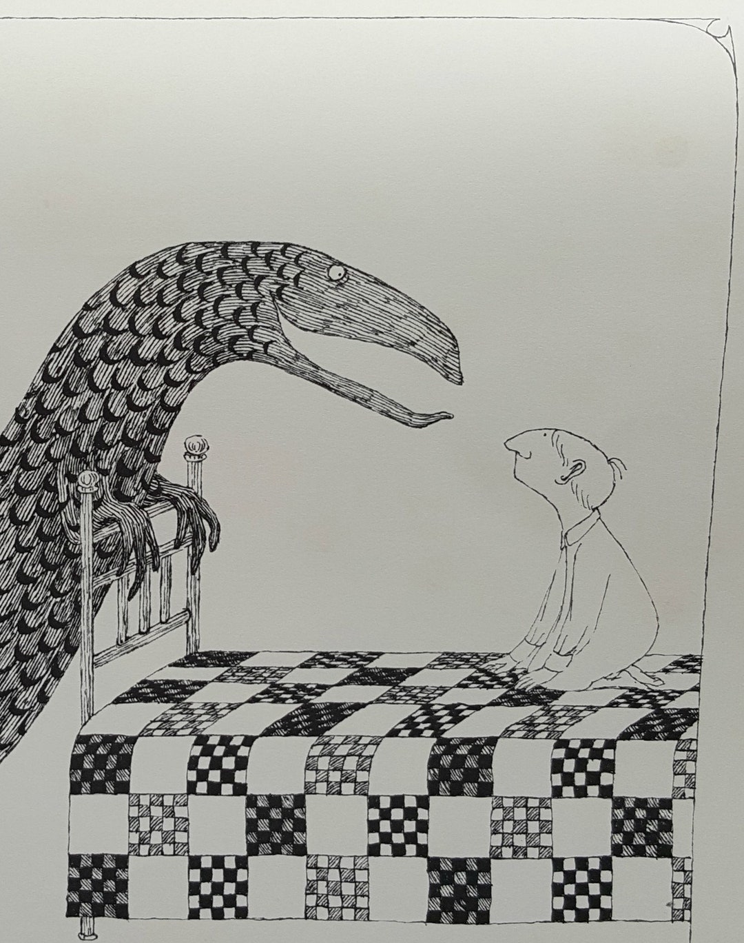 EDWARD GOREY Vintage 1970’s RARE Poster Print Gothic Home Decor Macabre ...