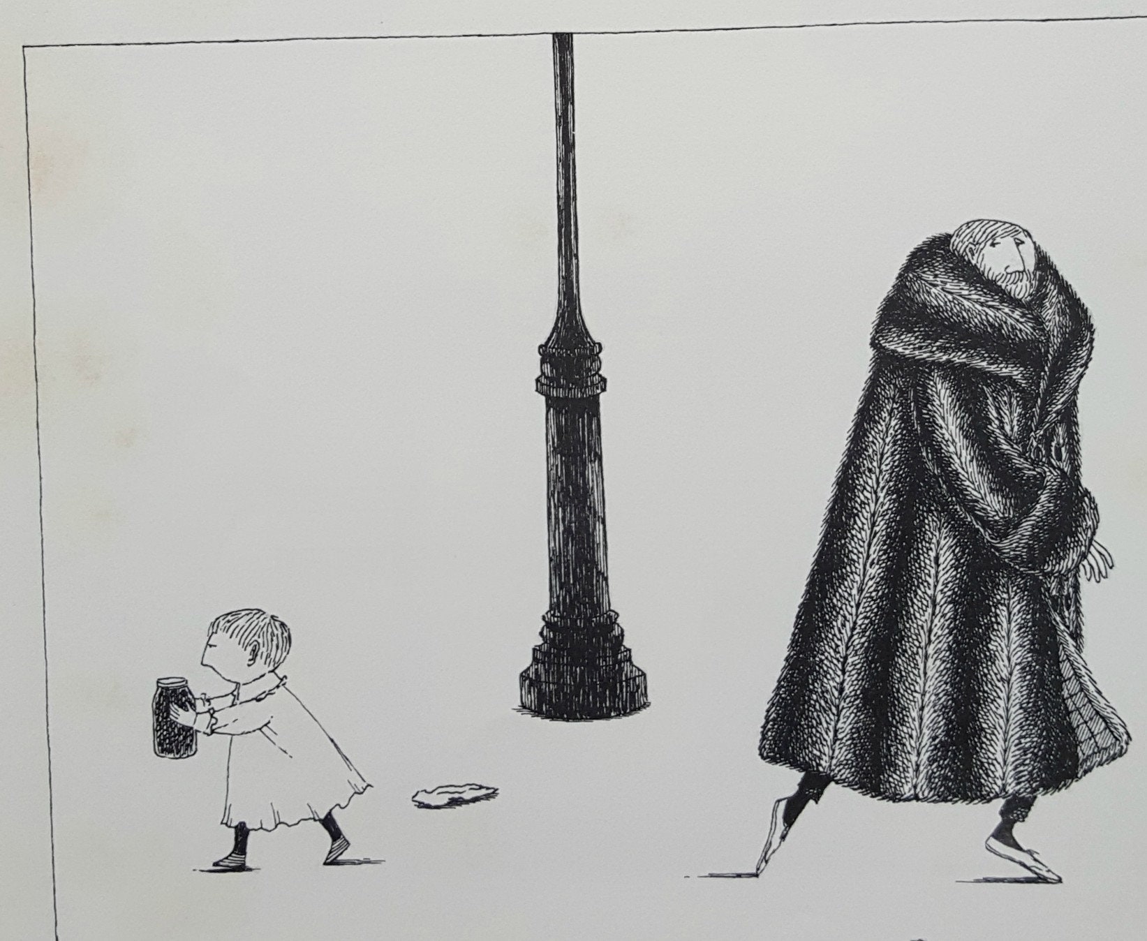 EDWARD GOREY Vintage 1970’s RARE Poster Print Gothic Home Decor Macabre ...