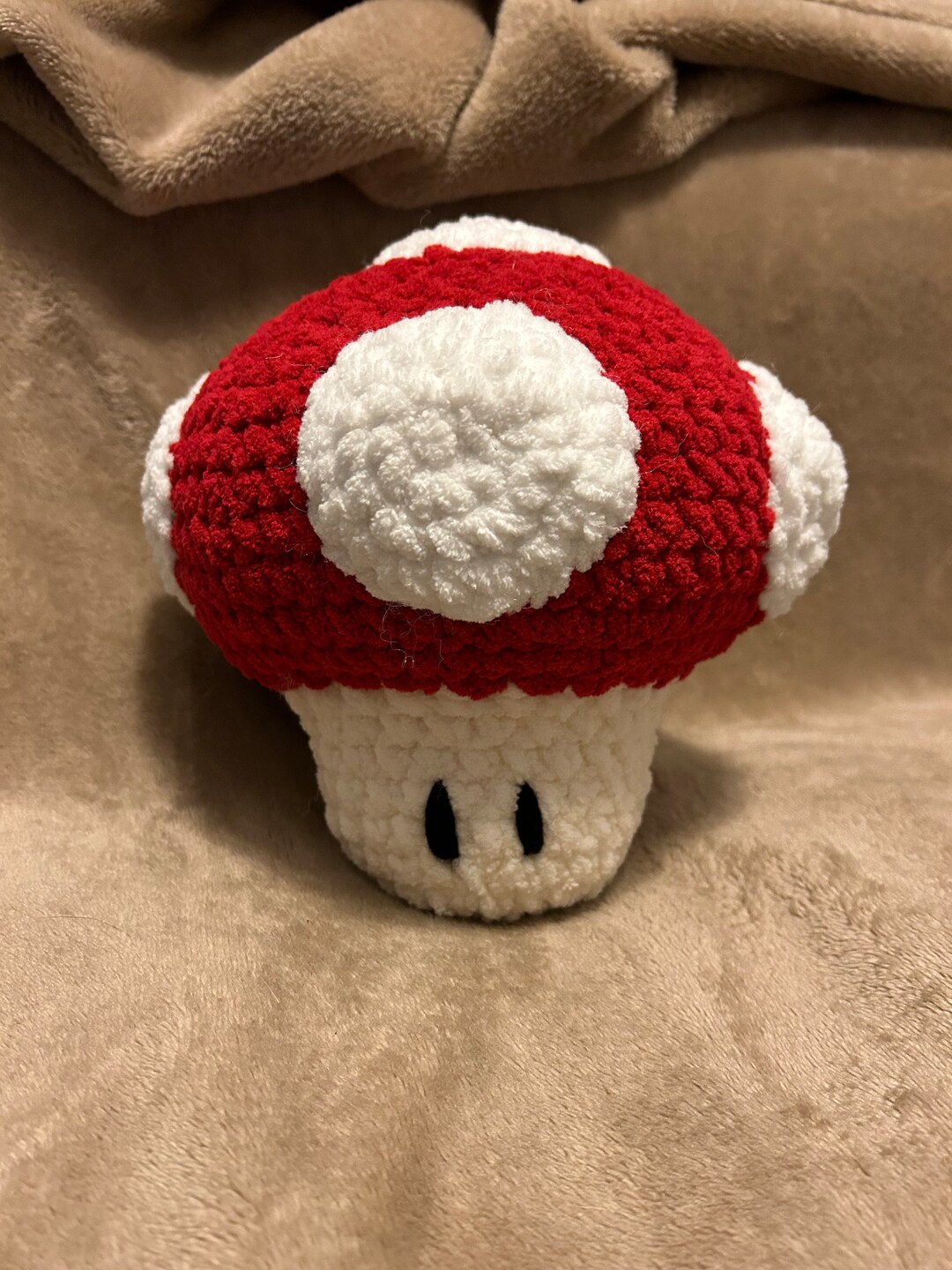 Super Mario Mushroom Crochet Amigurumi - Etsy