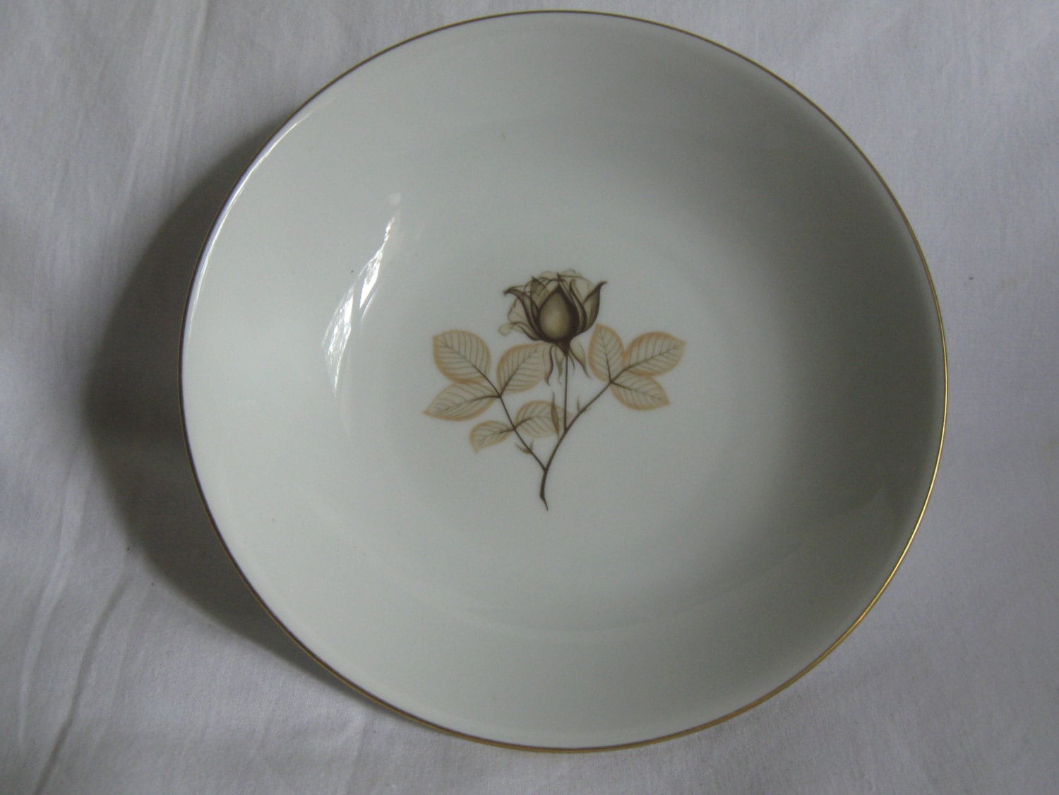 Rosenthal Germany Classic Rose. Porcelain Bowl. Form 2000. Decor ...