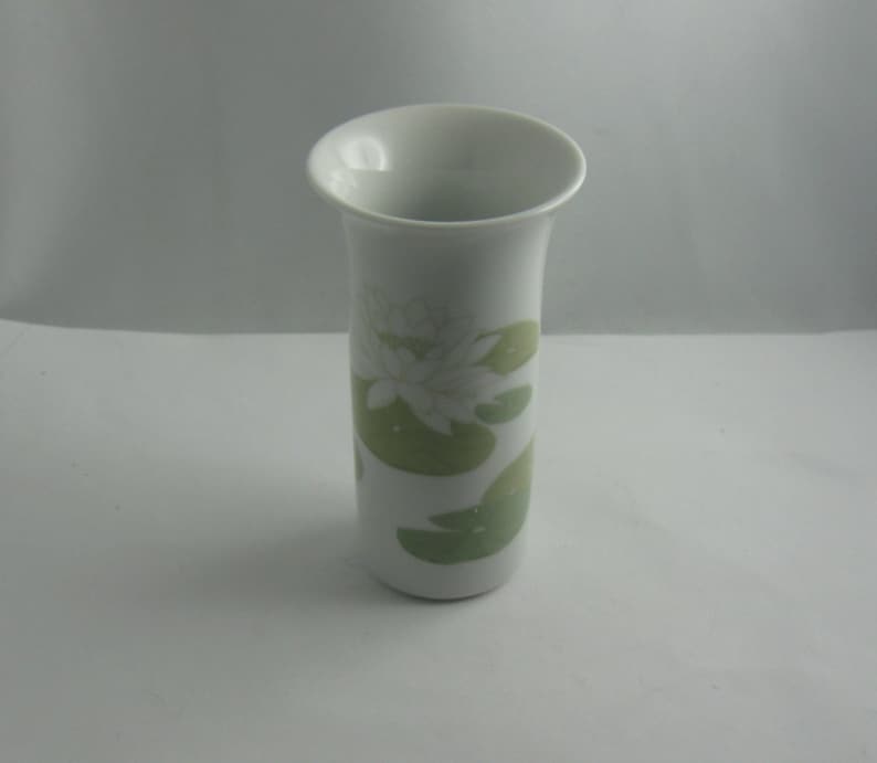 ROSENTHAL Studio-line Germany. Porcelain Vase ARUNDO. Decor Water Lily ...