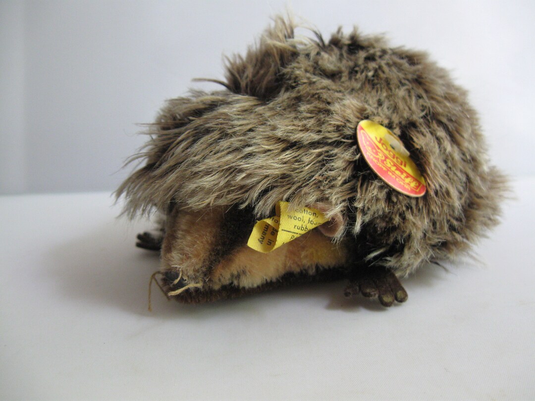 Original STEIFF 1670,17. Old Steiff Animal HEDGEHOG Joggi. With Chest ...