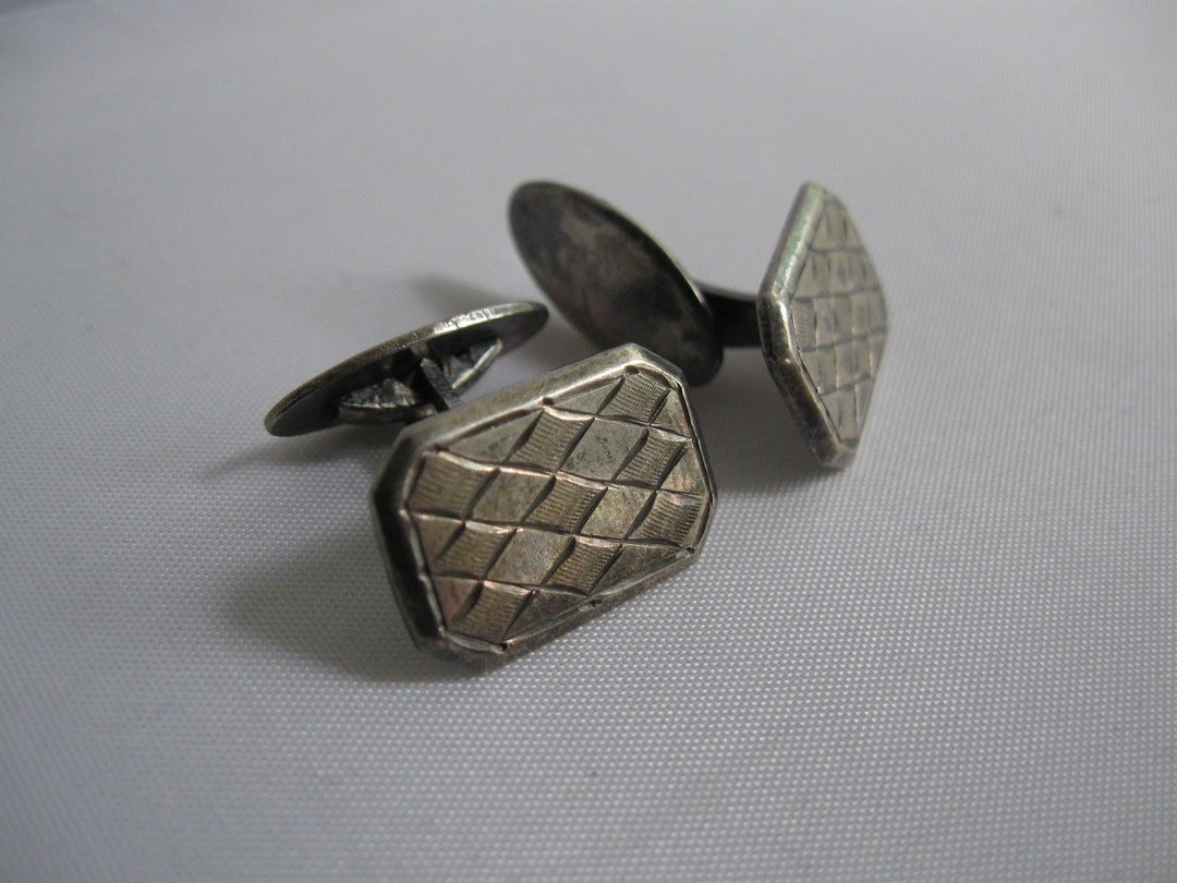 Age Old Cufflinks. Silver Ag 835. VINTAGE - Etsy