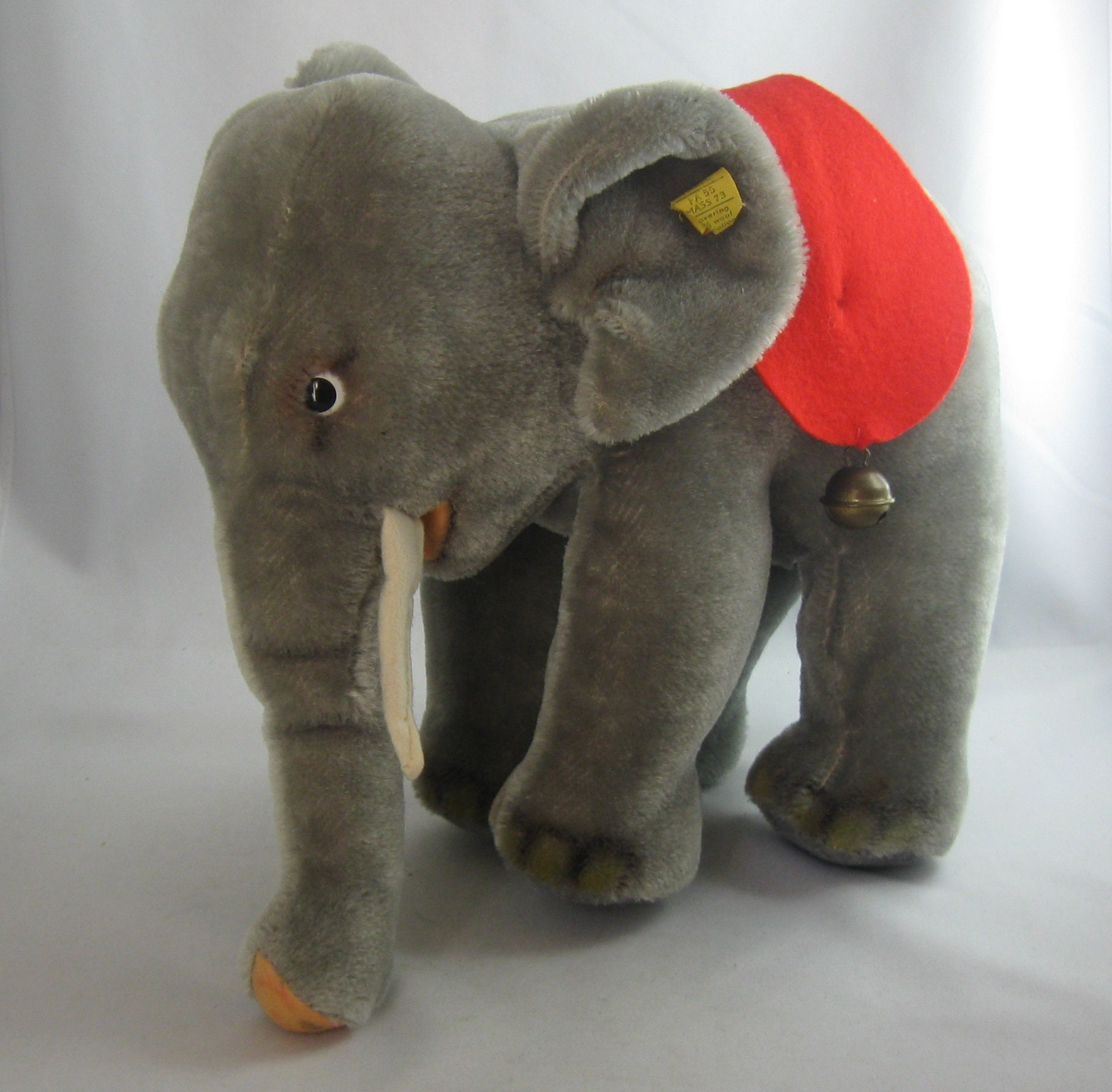 1959 Original Steiff Elephant Stuffed Animals & Plushies Toys Toys ...