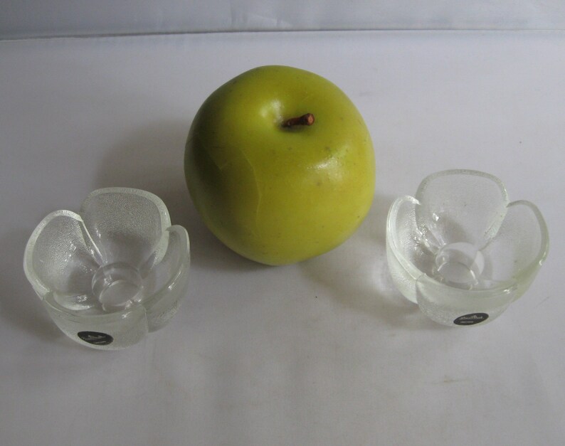 ROSENTHAL Germany Studio Line. Form Without a Name. 2 Small GLASS ...