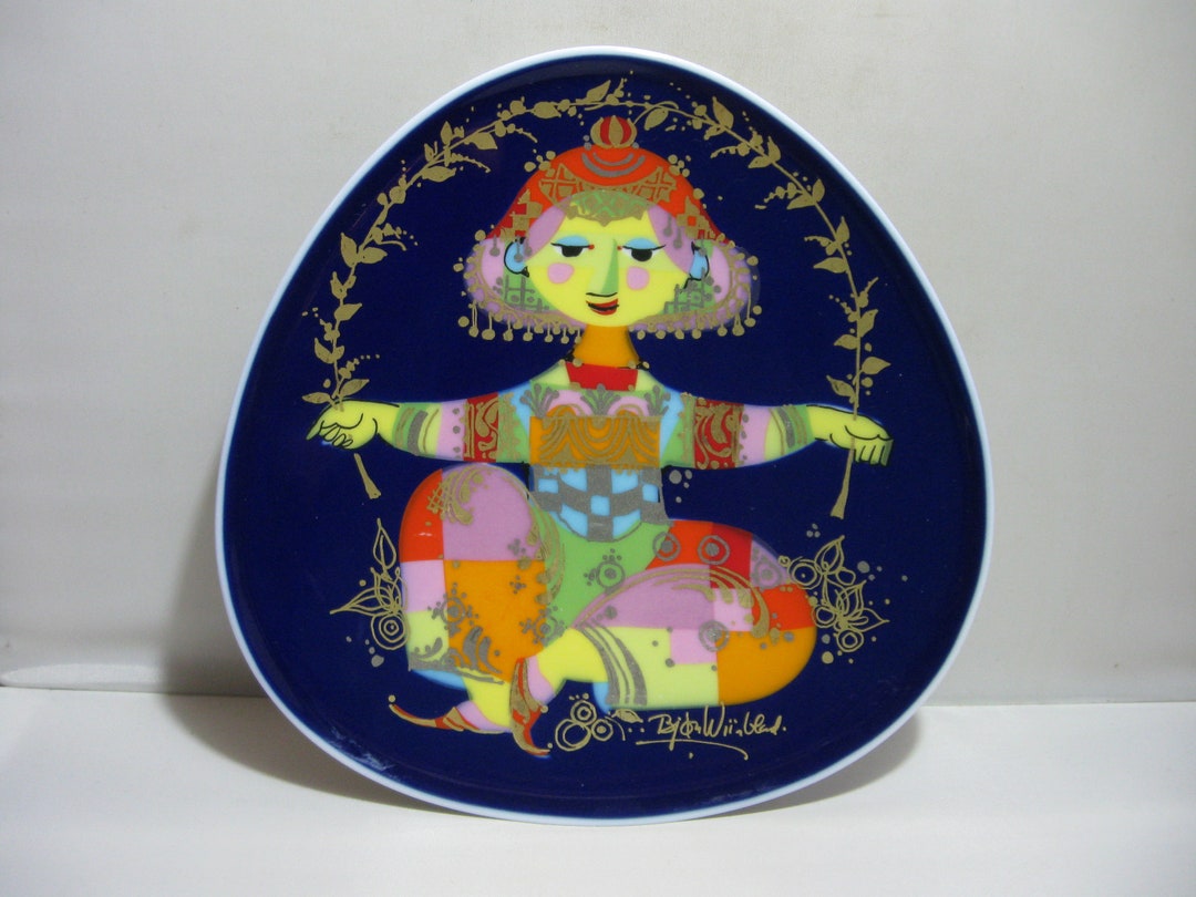 ROSENTHAL Germany Studio Line. Triangular, Large Collection Plate 1001 ...