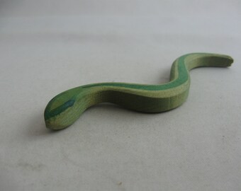 Wooden toy snake | Etsy