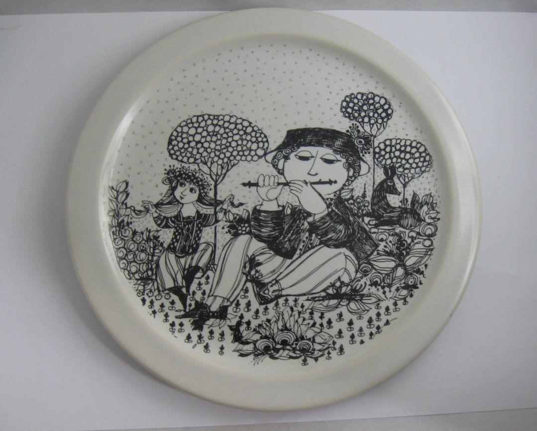 Herr Moll Plays a Little Melody. Rosenthal Germany Studio Line. Plate ...