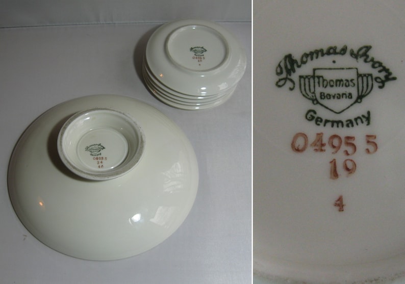 Thomas Bavaria Germany. Thomas Ivory. Ivory Colored Porcelain. - Etsy