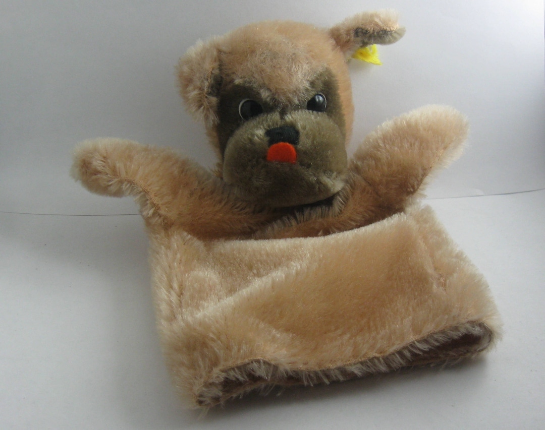 Original STEIFF Old Hand Puppet / Puppet Figure / Figure for Punch and ...